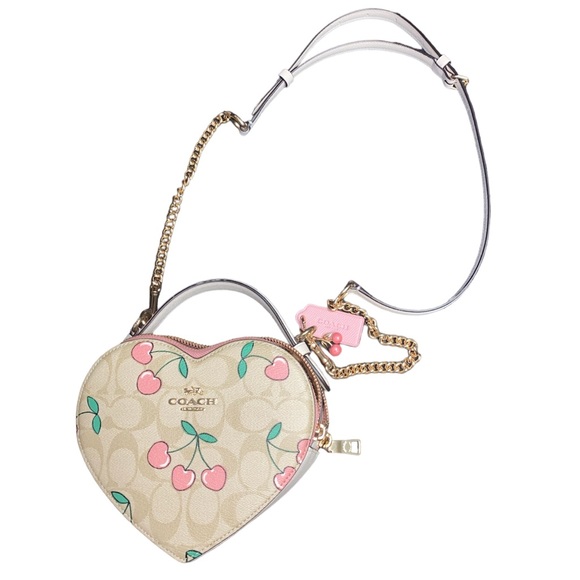 Coach | Bags | Coach Heart Cherry Crossbody Purse | Poshmark